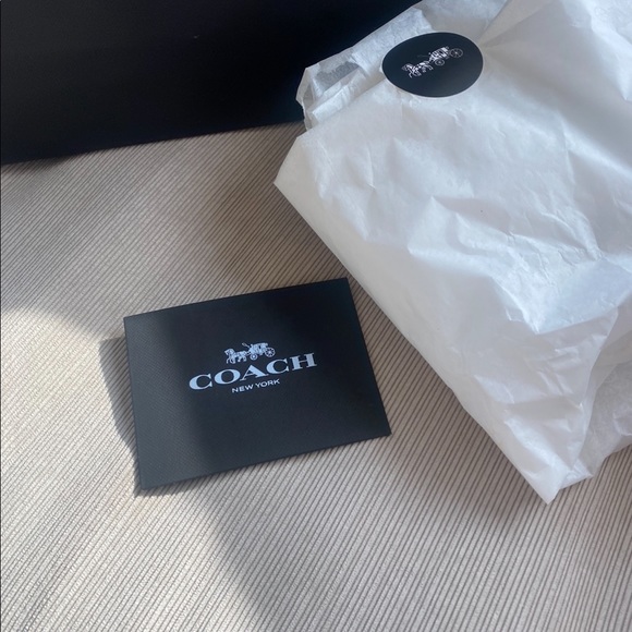 Bags | Coach Paper Bag With Gift Receipts | Poshmark
